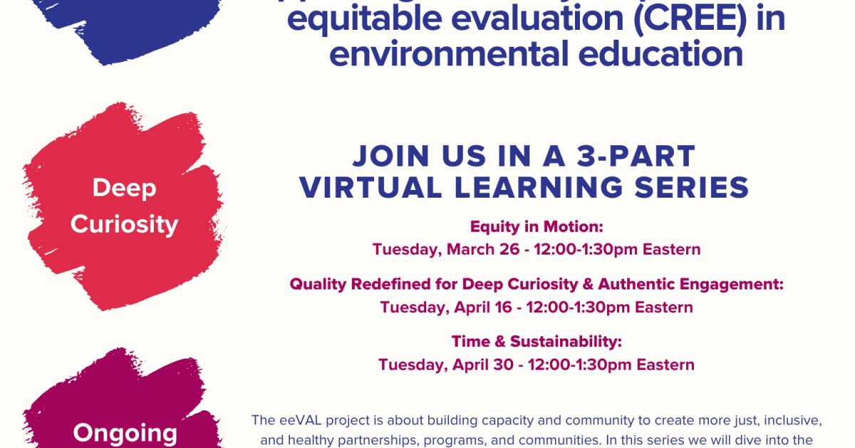 Improve EE Programming with Culturally Responsive and Equitable Evaluation | eePRO